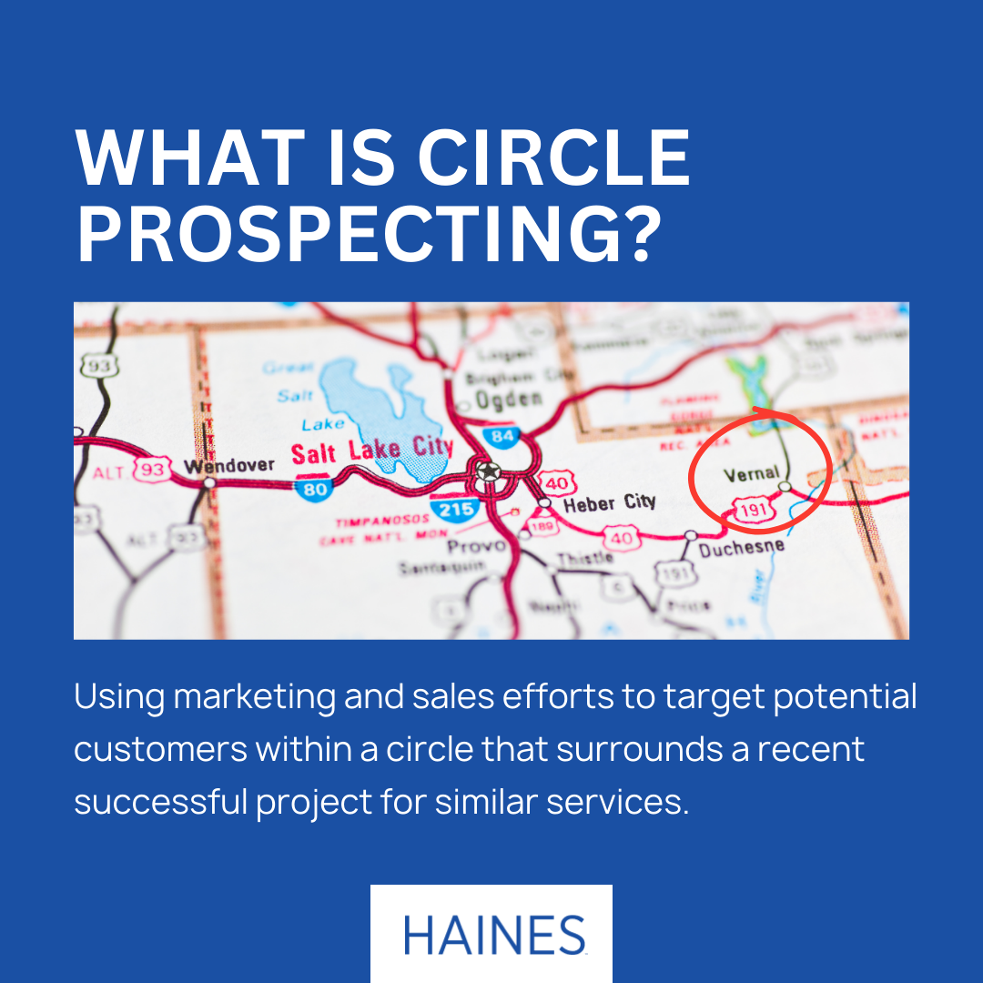What is Circle Prospecting in Real Estate? - HAINES